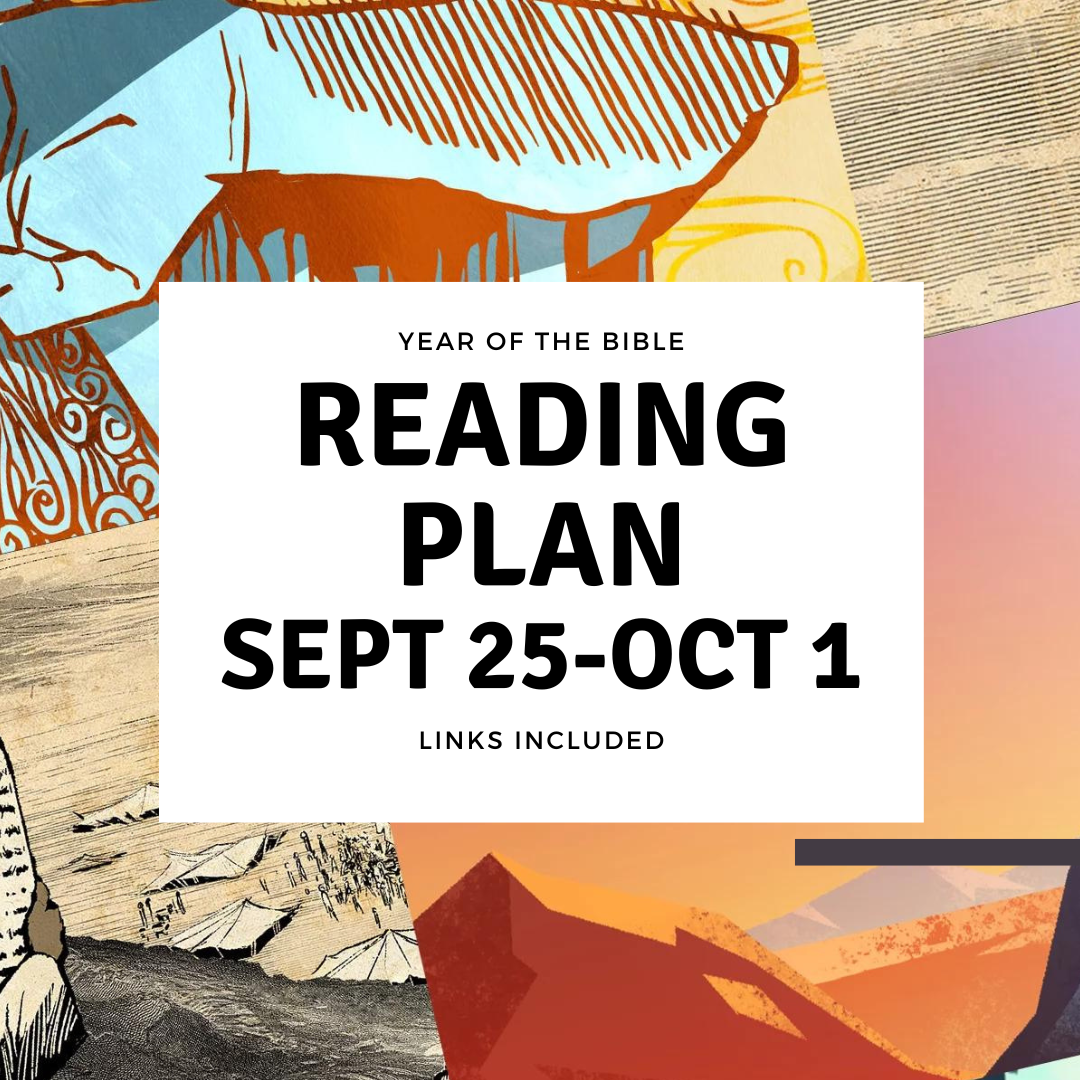 SEPT 25- OCT 1 READING PLAN - Epiphany Seattle