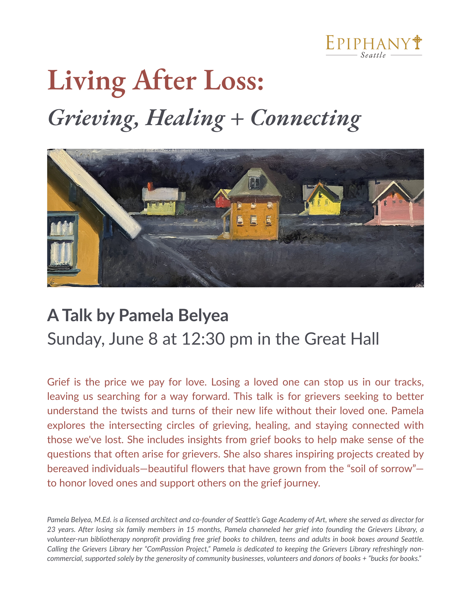 Living After Loss: Grieving, Healing & Connecting - Epiphany Seattle